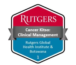 Badge Information for Cancer Kitso: Clinical Management – Level 1 ...