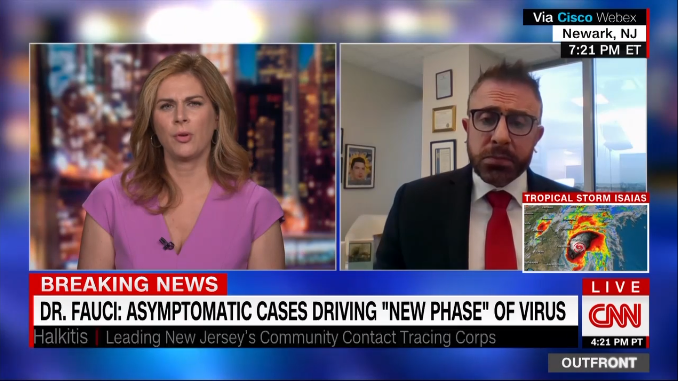 CNN Interview: Public Health Dean Perry Halkitis | Rutgers Global ...